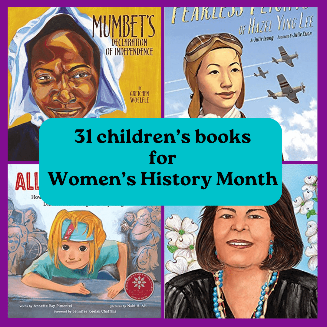 31 Children's Books for Women's History Month